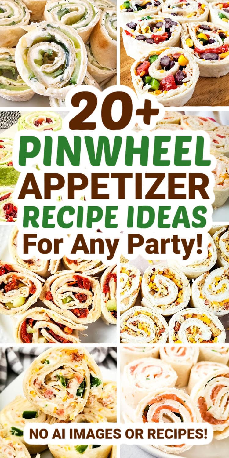 20+ Tasty Pinwheel Recipes Perfect for Picnics & Parties! - Party Snack ...