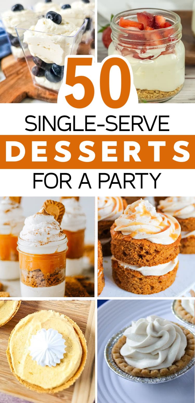 50+ Single-Serve Desserts for Sweet, Bite-Sized Indulgence - Party ...