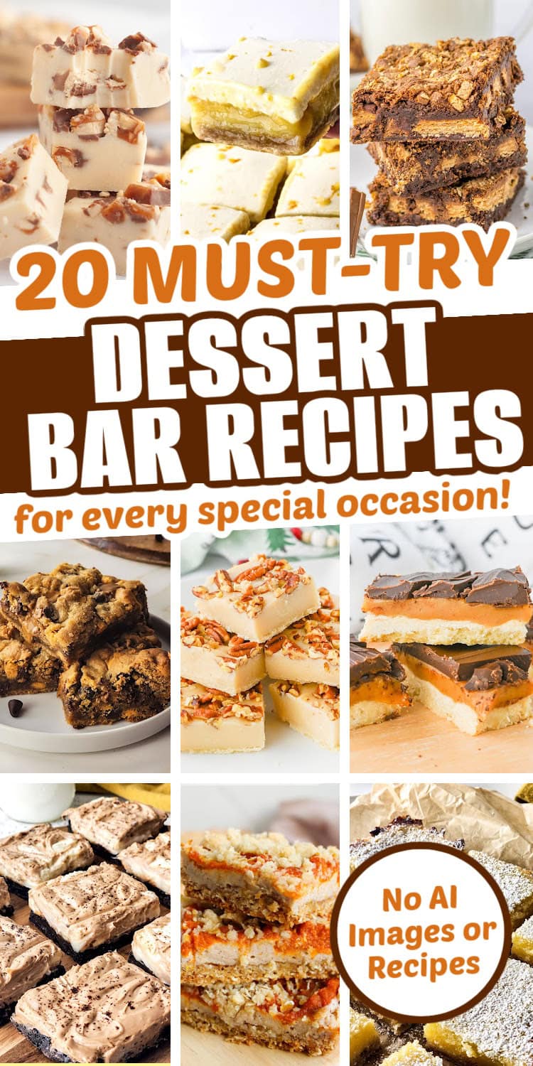 20 Easy & Delicious Dessert Bars for Any Celebration - Party Snack Central