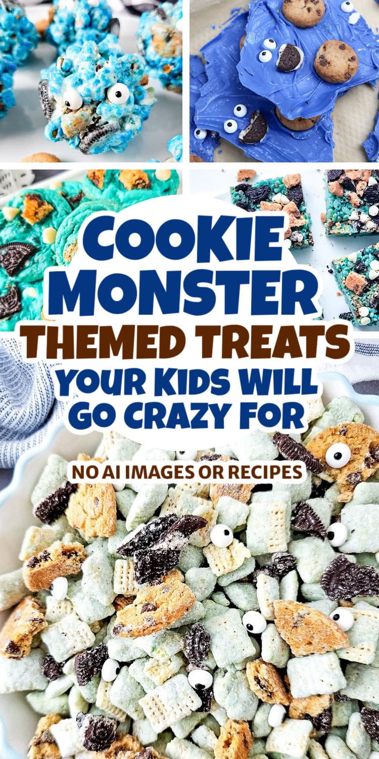 Easy Cookie Monster Treats Your Kids Will Love! - Party Snack Central