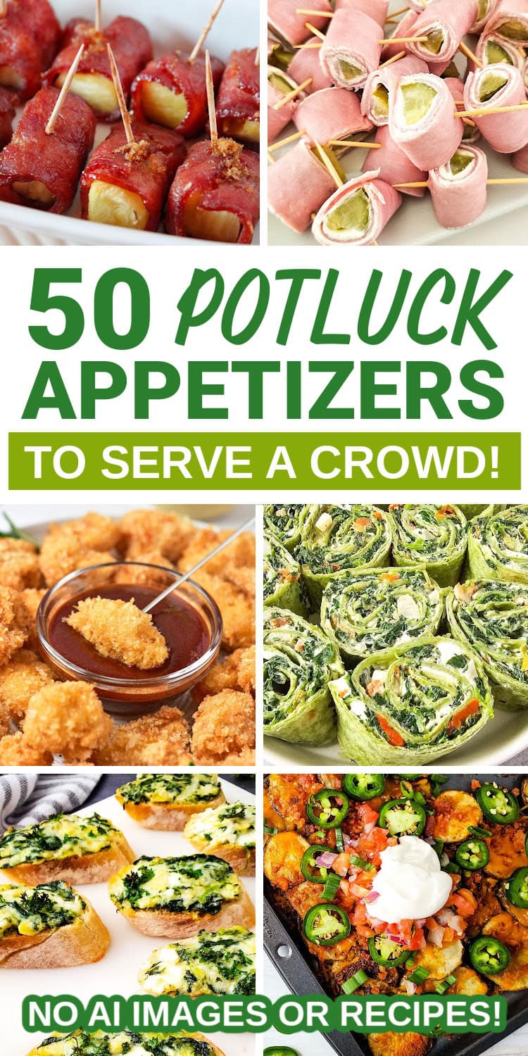 50+ Crowd-Pleasing Potluck Appetizers That Are Super Easy to Make ...