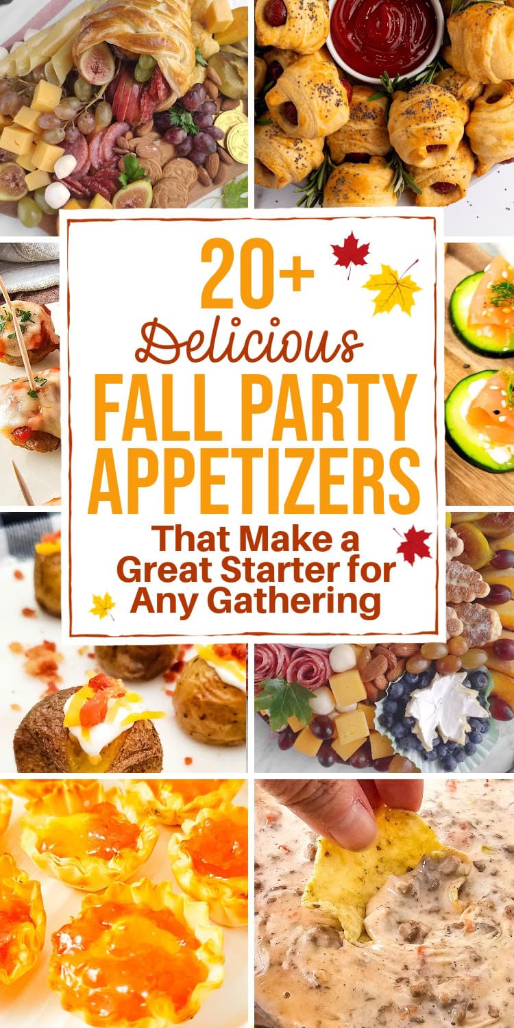 20+ Delicious Fall Appetizers to Enjoy All Season - Party Snack Central