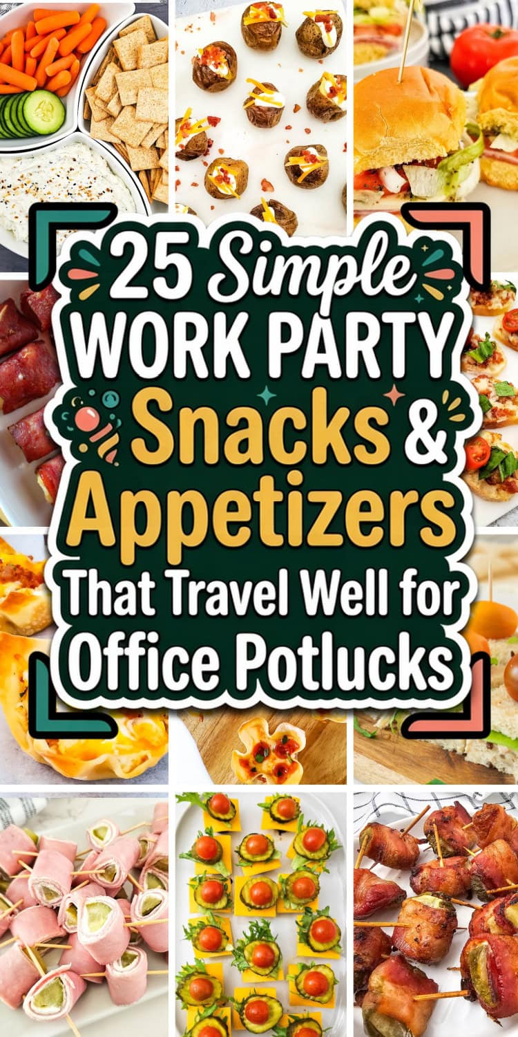 25 Easy Work Party Snacks & Appetizers for the Office - Party Snack Central