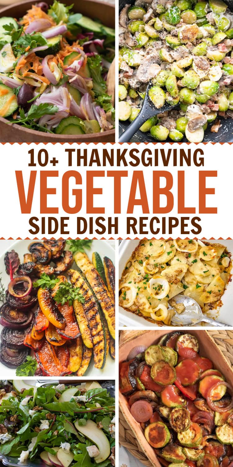 10+ Vegetable Side Dish Recipes for Thanksgiving - Party Snack Central