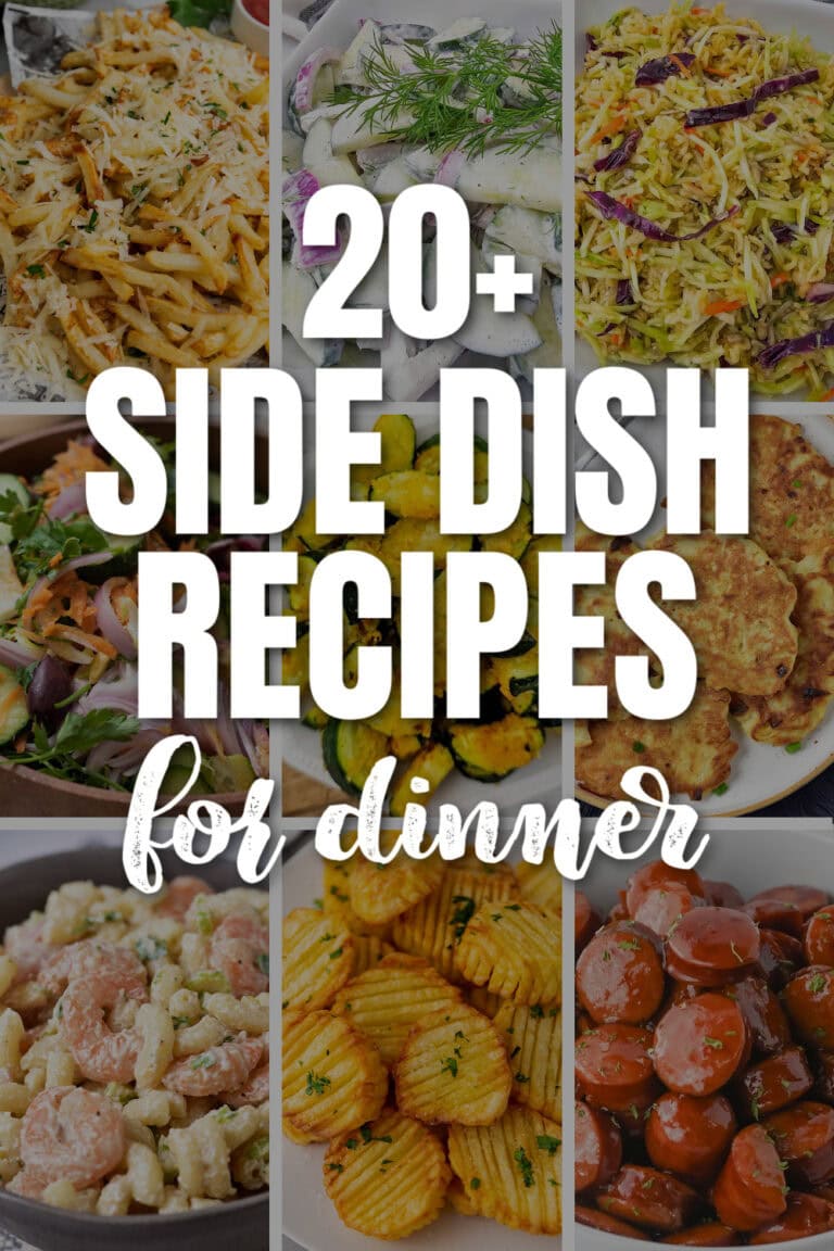 20+ Easy Side Dishes for Dinner - Party Snack Central