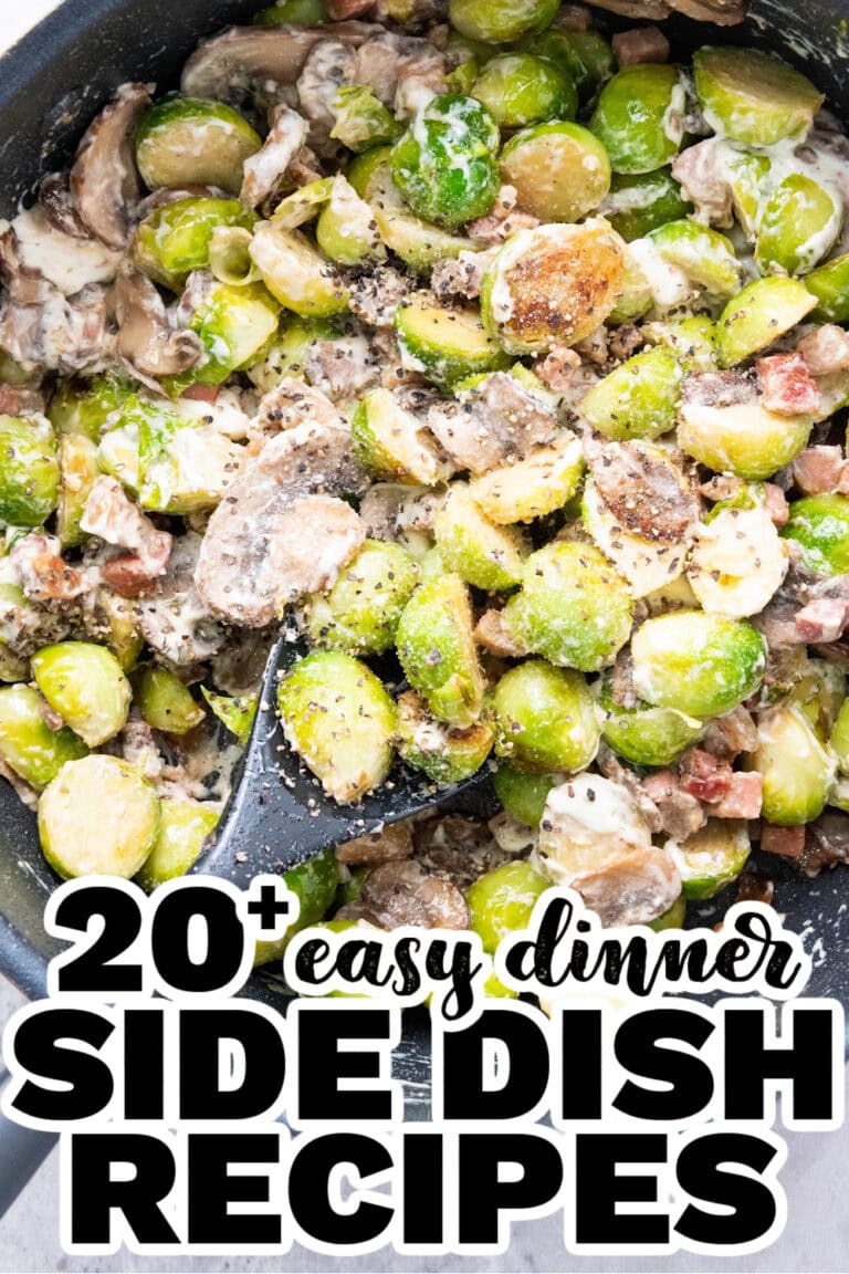20+ Easy Side Dishes for Dinner - Party Snack Central