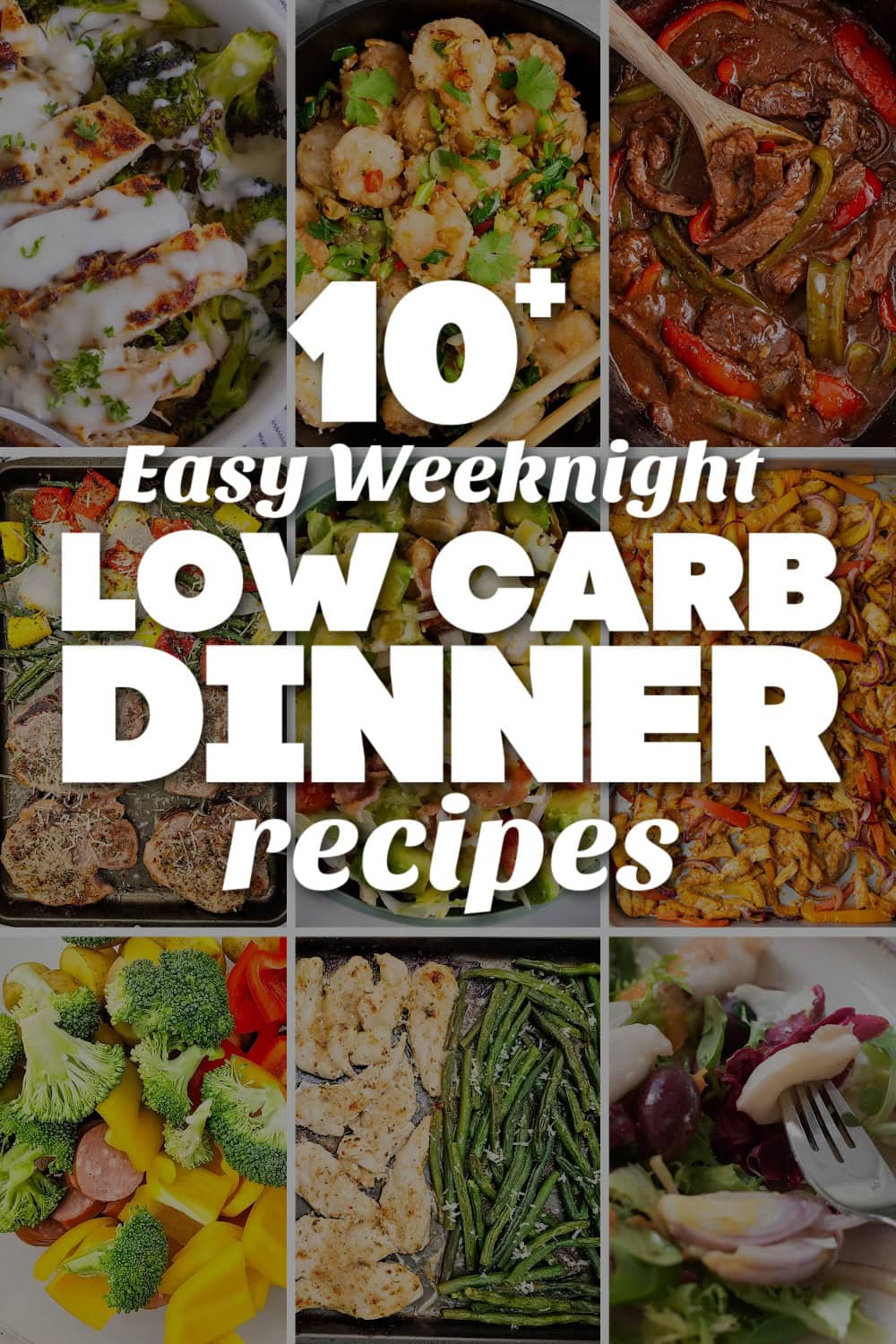 10+ Easy Weeknight Low Carb Dinner Recipes - Party Snack Central