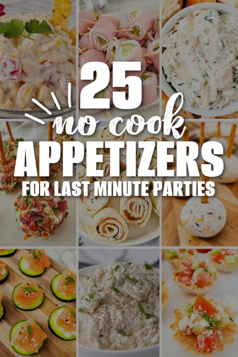 25 No-Cook Appetizer Recipes for Last-Minute Parties - Party Snack Central