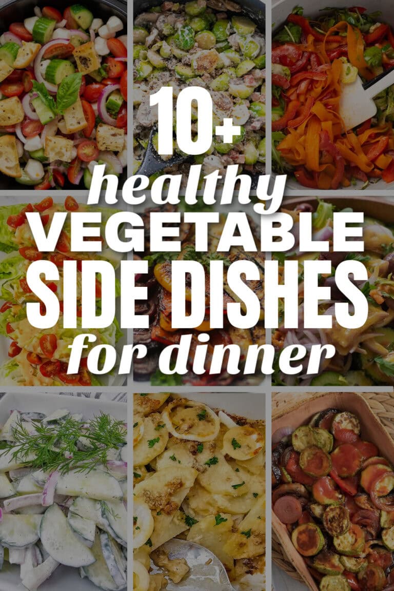 10+ Healthy Vegetable Side Dishes - Party Snack Central