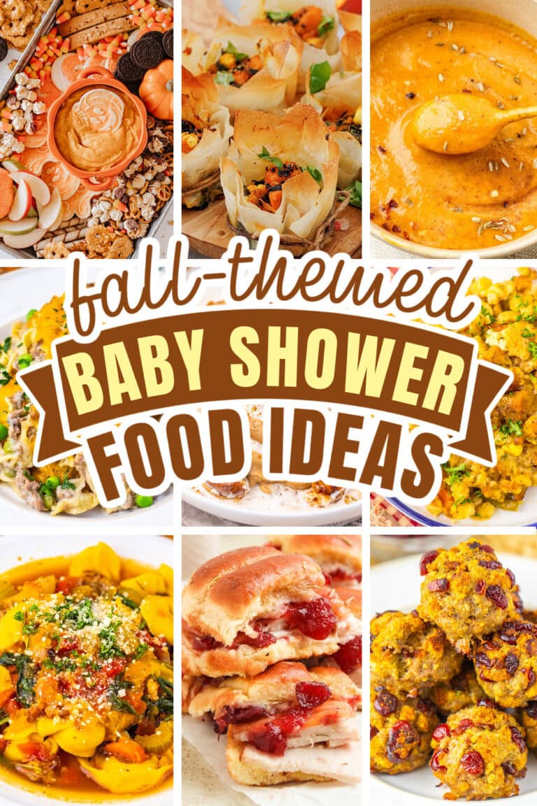 Fall-Themed Baby Shower Food Ideas - Party Snack Central